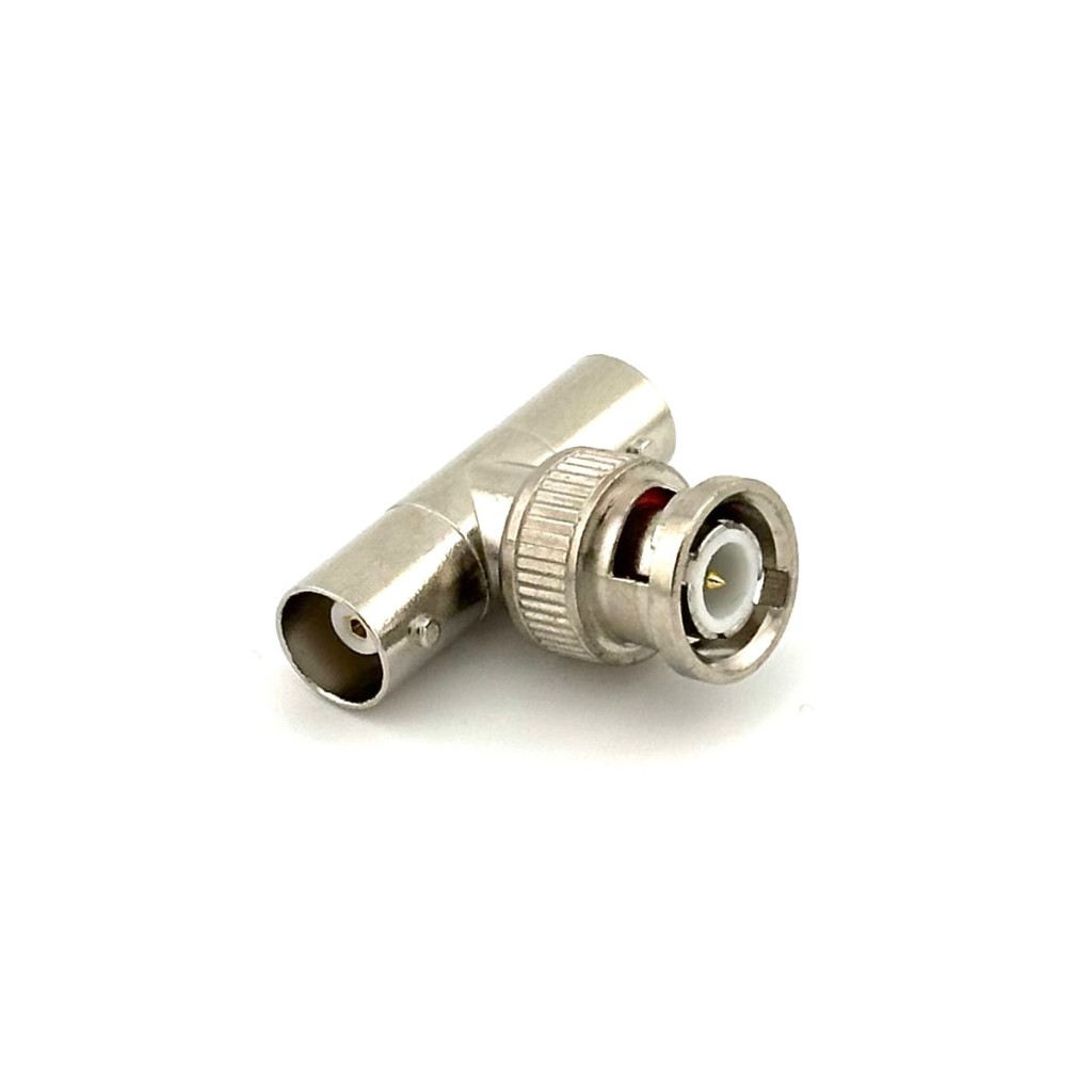 BNC T-Connector – 50 Ω Signal Splitter (Male / Female Variants)