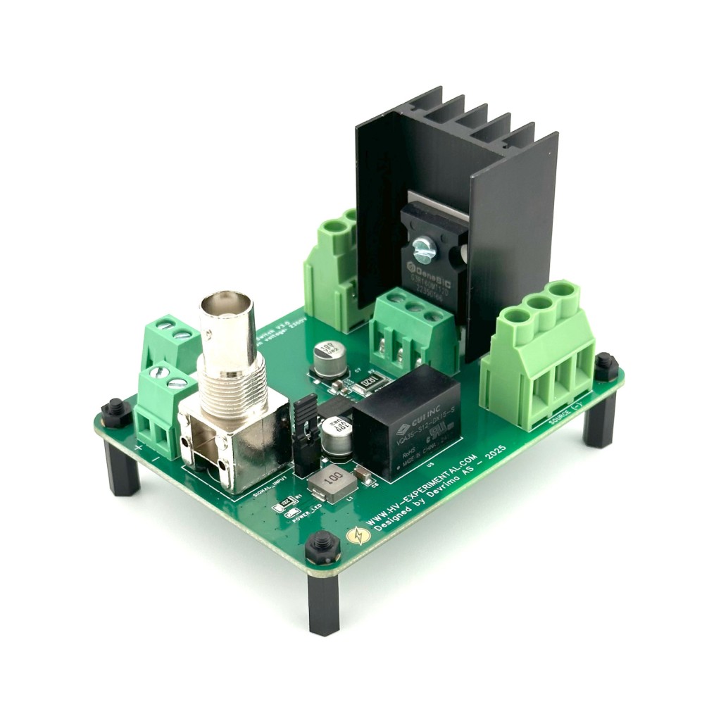 Mosfet Switch Board for High-Voltage & Frequency Circuits